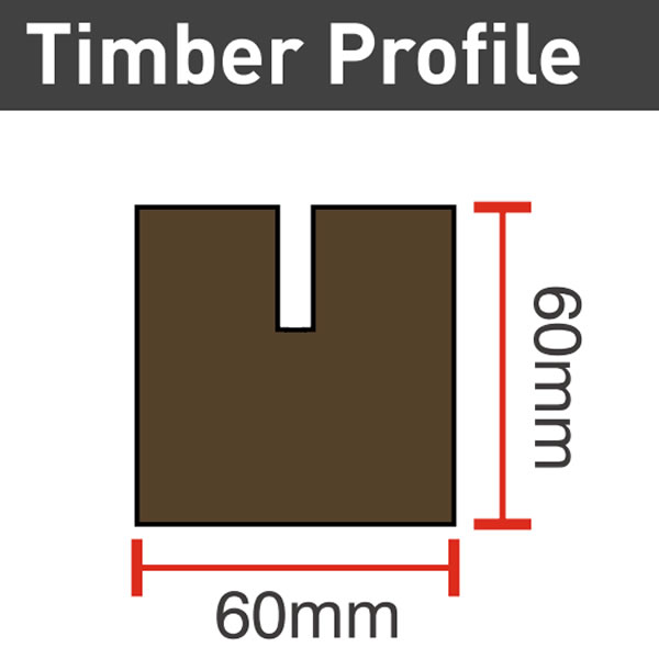 Large Wooden Menu Blocks | Sleeper Menu Blocks in 3 Sizes White Light ...